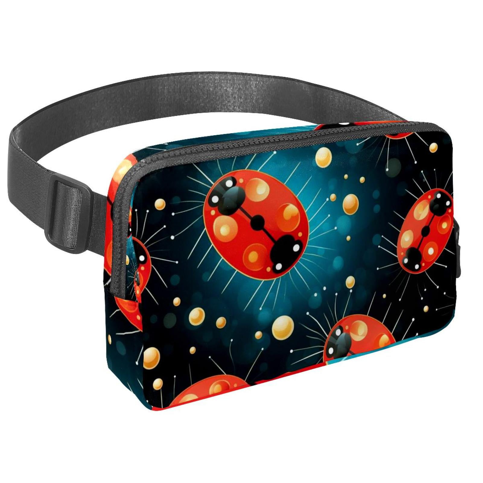 Coccinella septempunctata Lightweight Crossbody Bag Fanny Pack Waist ...