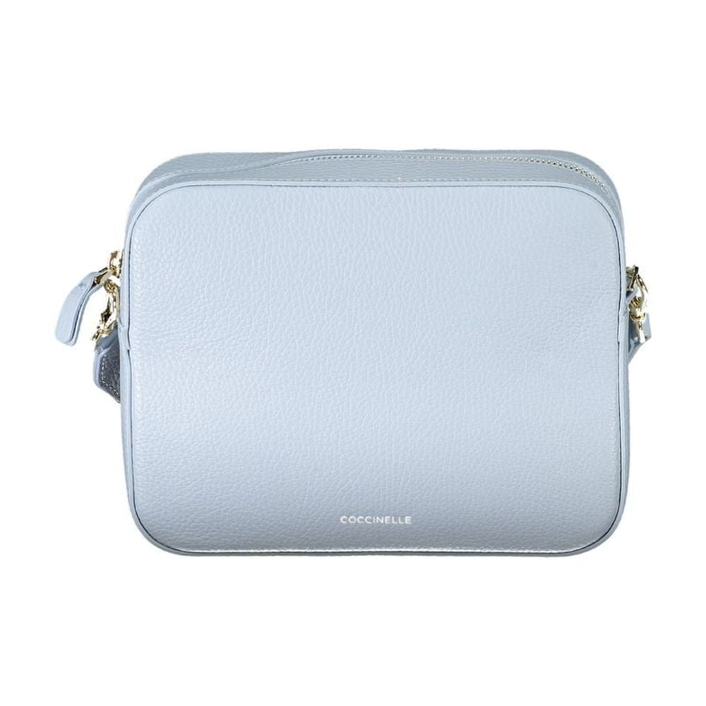 Coccinelle Light Blue Leather Handbag - Walmart.com