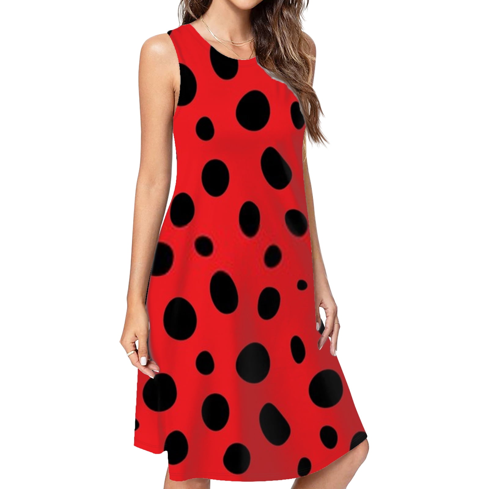 Coccinellidae Ladybirds Beetles Ladybugs Insects Pattern Dress Elegant ...