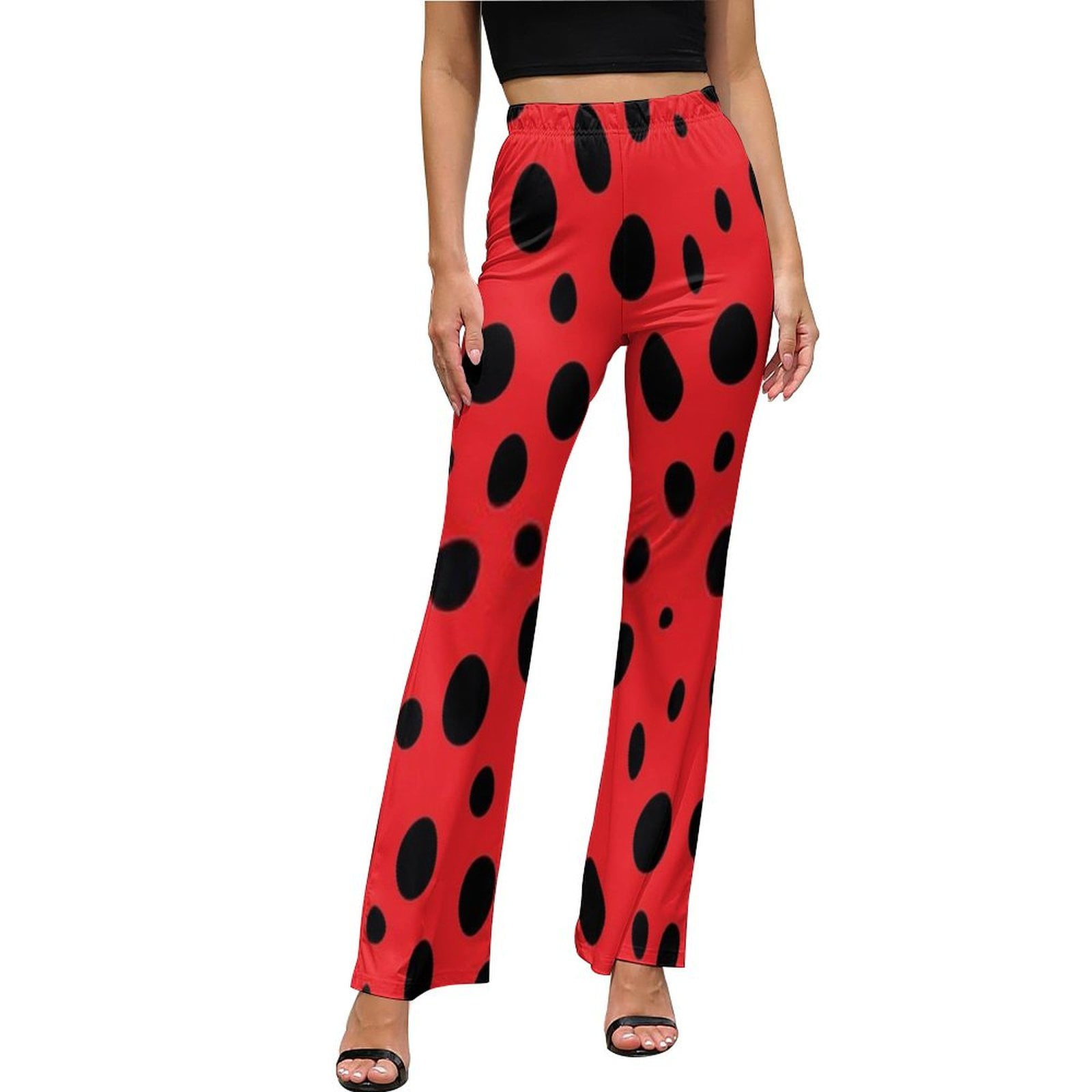 Coccinellidae Ladybirds Beetles Ladybugs Insects Pattern High Waisted ...