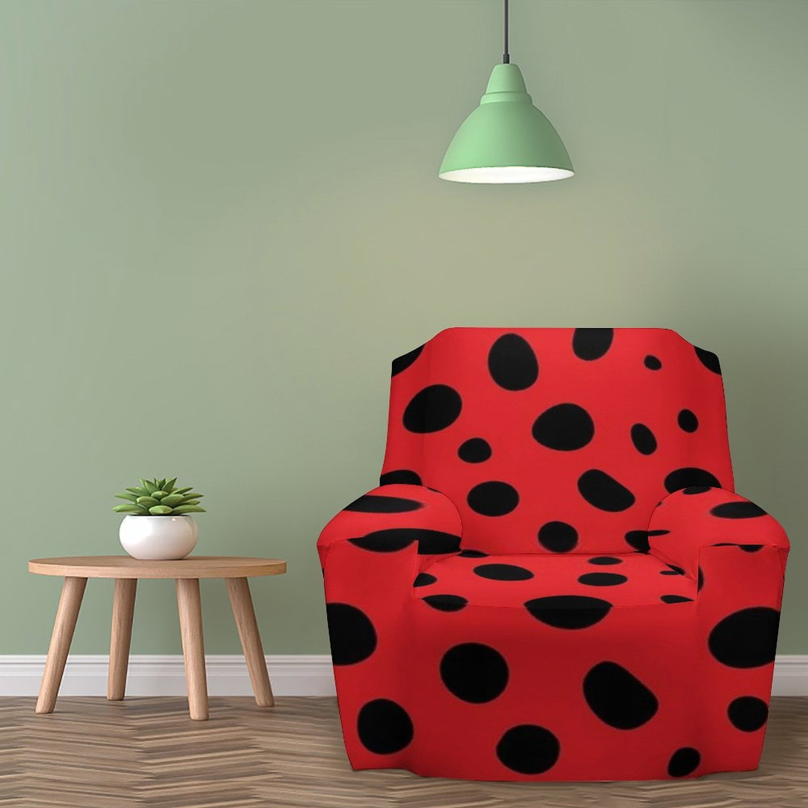 Coccinellidae Ladybirds Beetles Ladybugs Insects Pattern Single Sofa ...