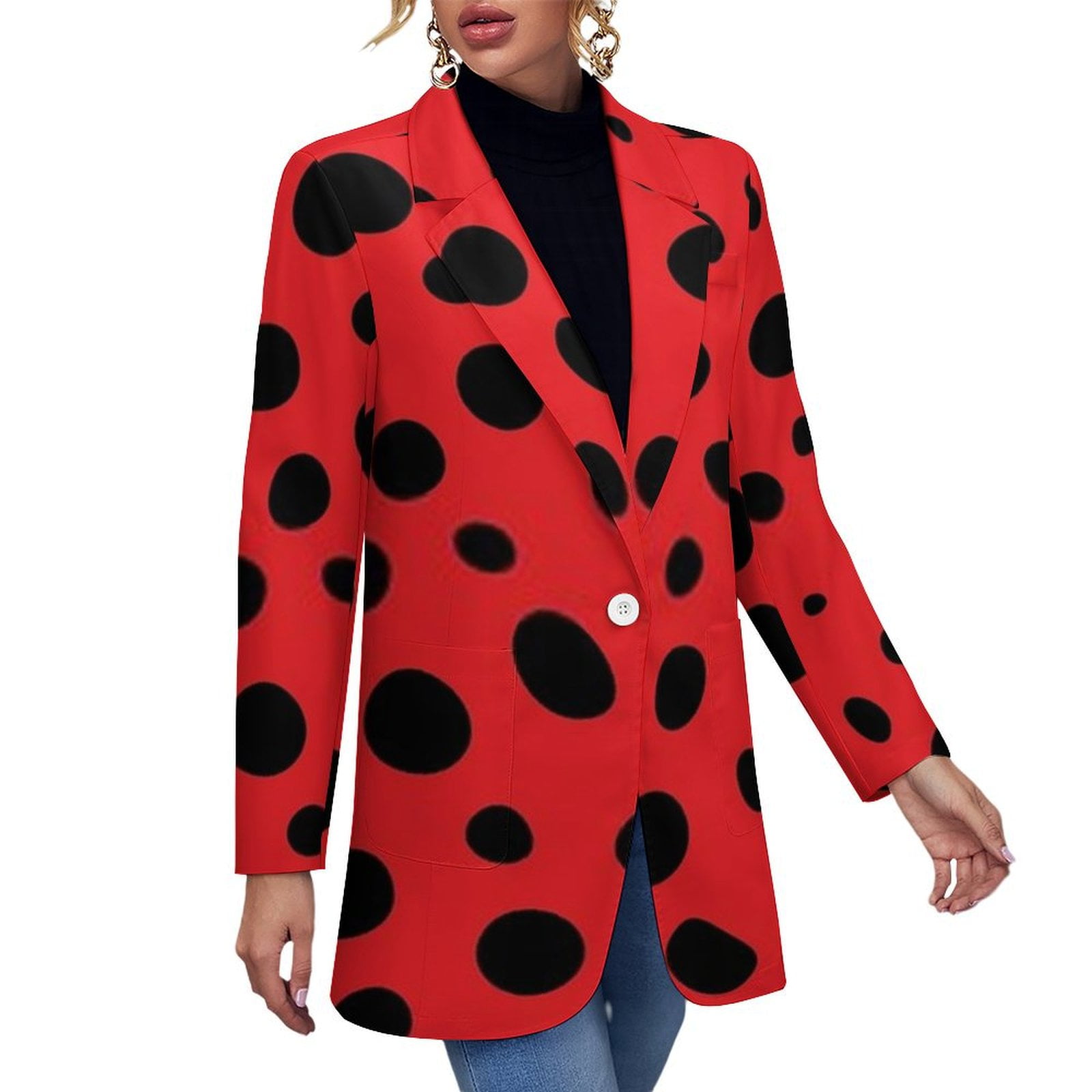 Coccinellidae Ladybirds Beetles Ladybugs Insects Pattern Woman Casual ...