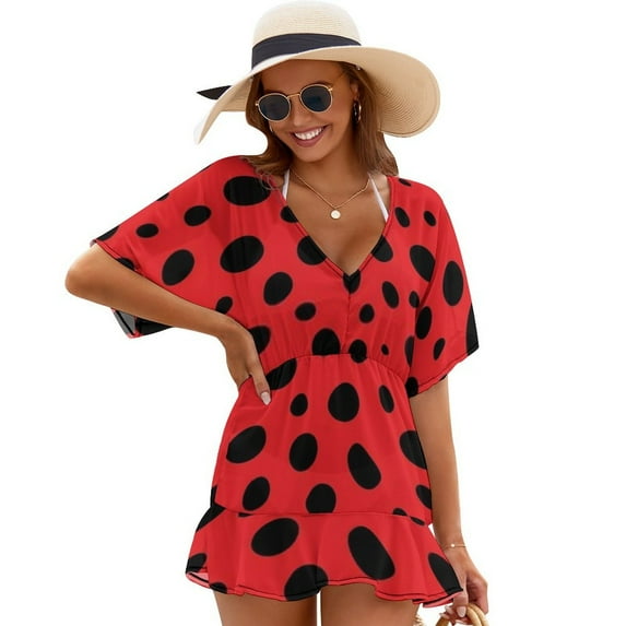 Coccinellidae Ladybirds Beetles Ladybugs Insects Pattern Women's Luxury ...