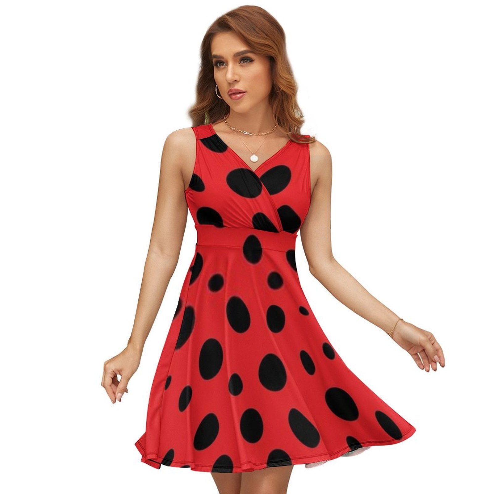 Coccinellidae Ladybirds Beetles Ladybugs Insects Pattern Women's Tank ...