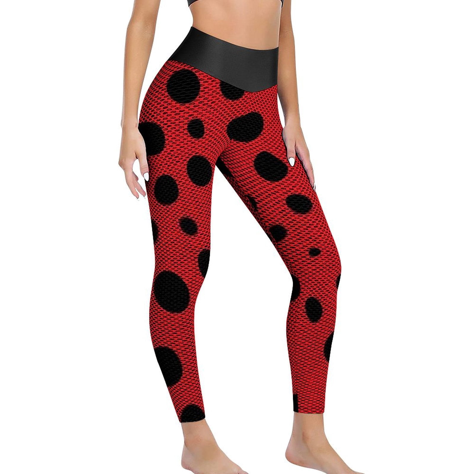 Coccinellidae Ladybirds Beetles Ladybugs Insects Pattern Yoga Pants ...