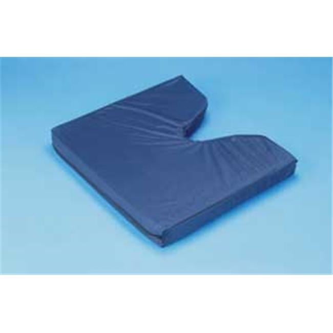 Coccyx Rip Stop Wheelchair Cushion with Navy Cover 16'' x 18'' x 2'',1 ...
