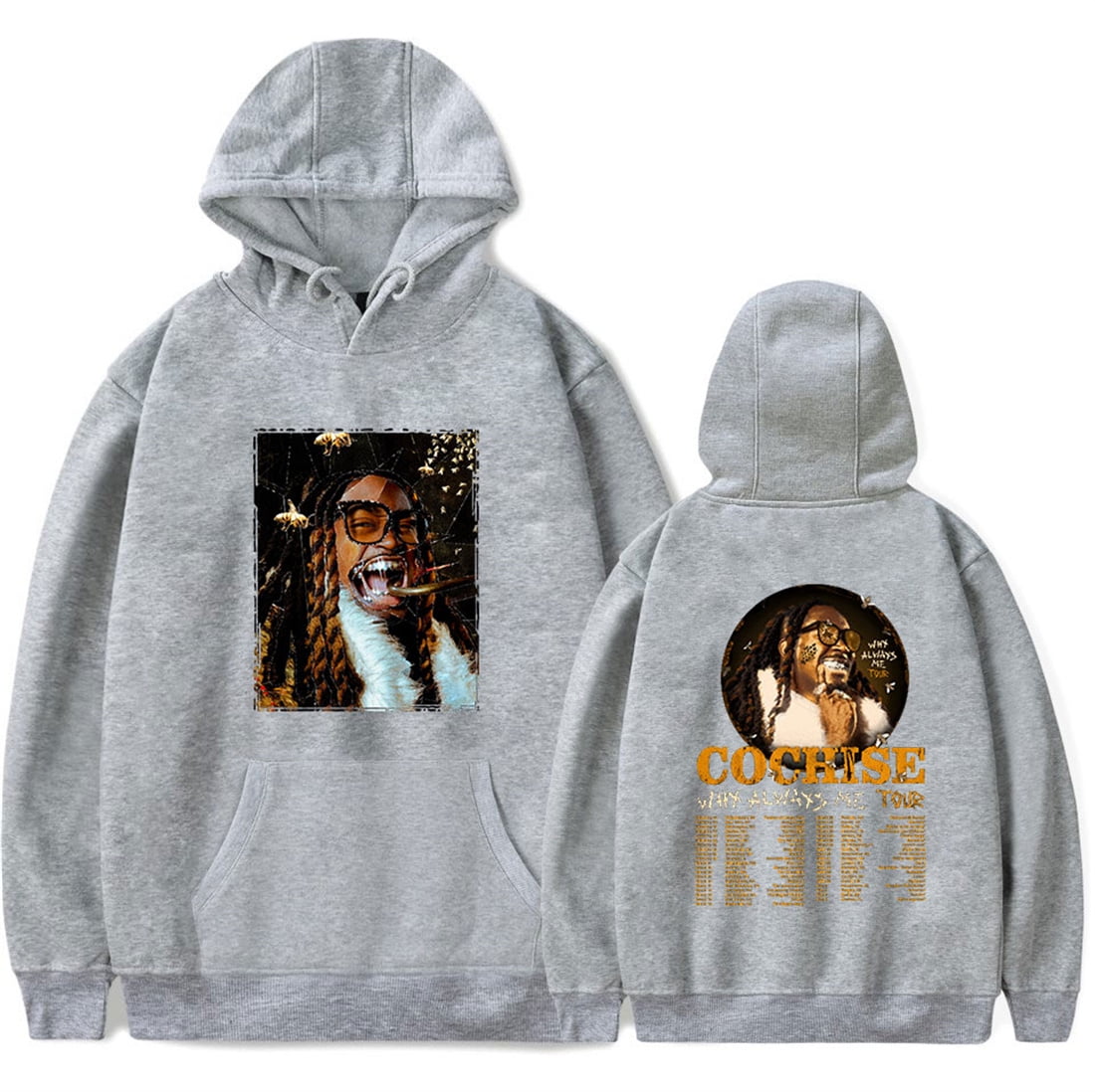 Cochise Why Always Me Tour 2025 Hoodies Cosplay Pullovers Casual ...