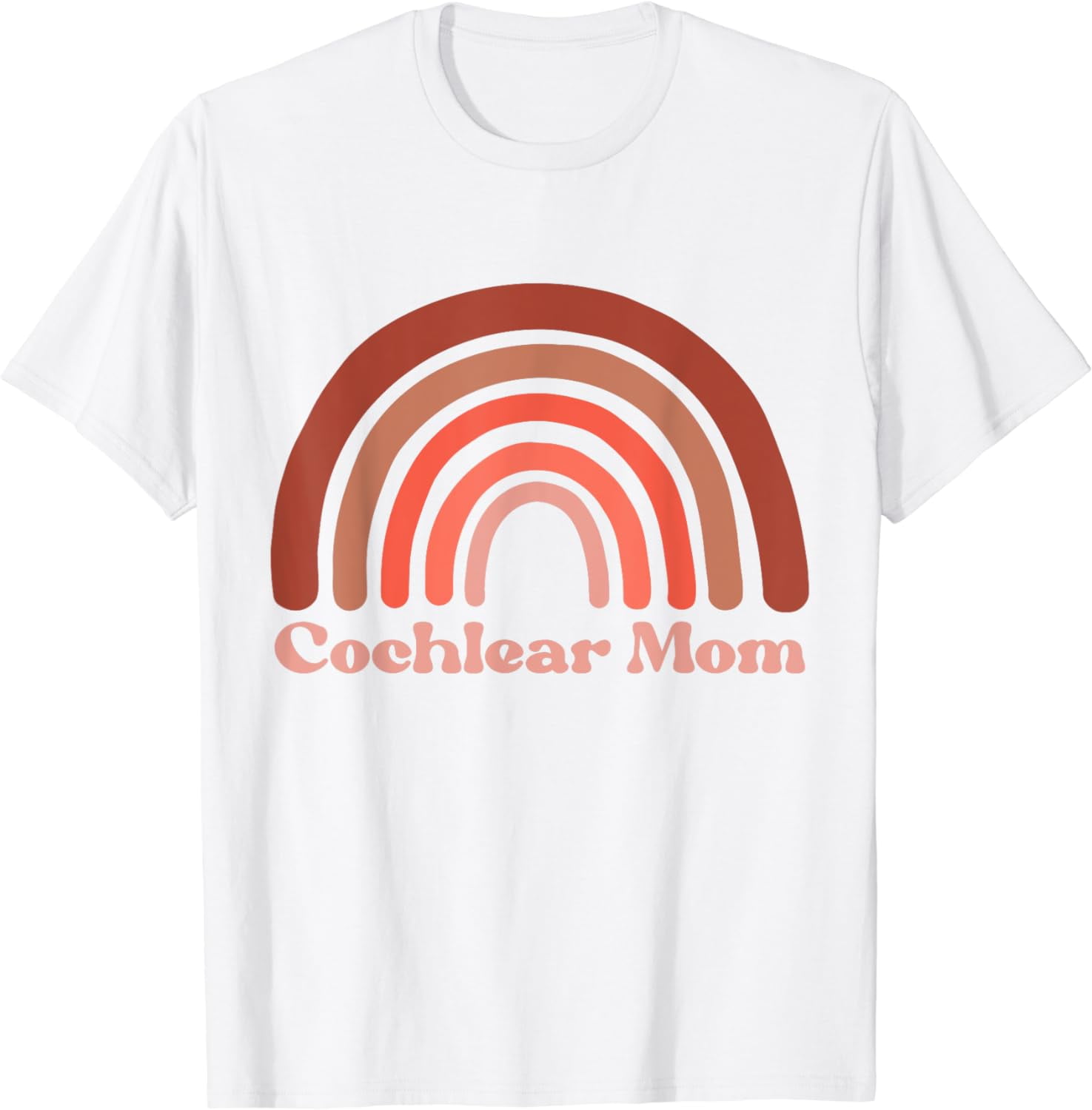 Cochlear Implant Awareness Boho Cochlear Mom Cute Deaf Pride T-Shirt ...