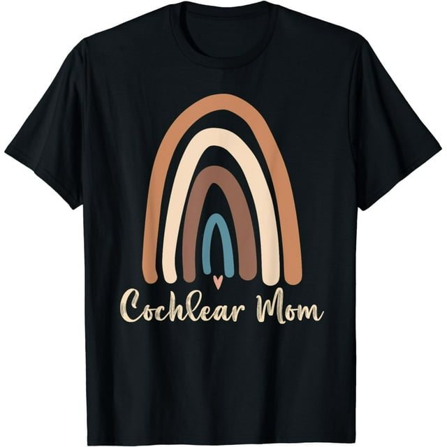 Cochlear Mom Cute Deaf Pride Cochlear Implant Awareness T Shirt