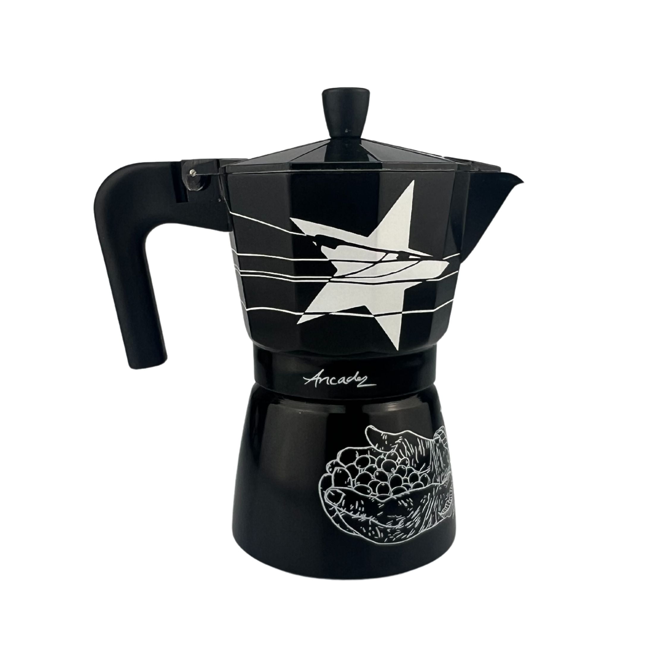 Cocina Criolla 6 Cup Stovetop Aluminum Greca, Puerto Rican Artists ...