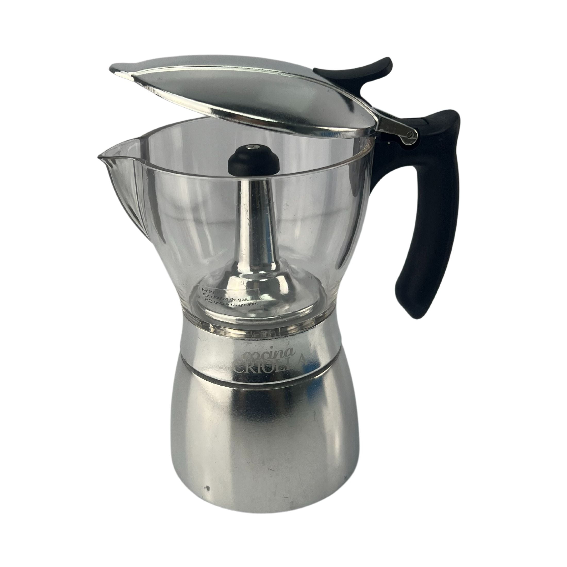 Cocina Criolla Cup Aluminum Espresso Coffee Maker - Walmart.com