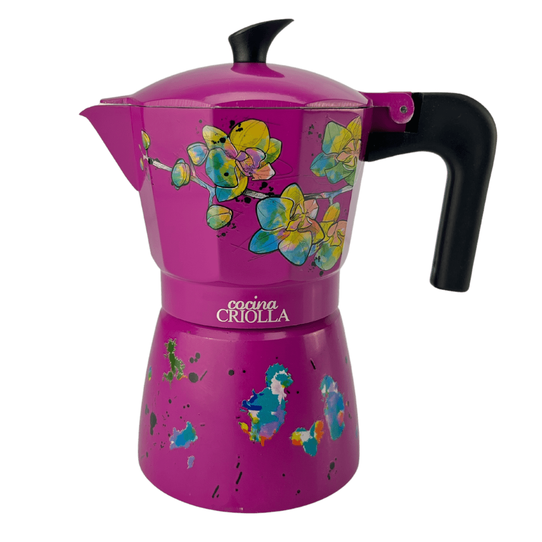 Cocina Criolla Orquidea 6-Cups Espresso Coffee Maker, Cafetera Greca by ...