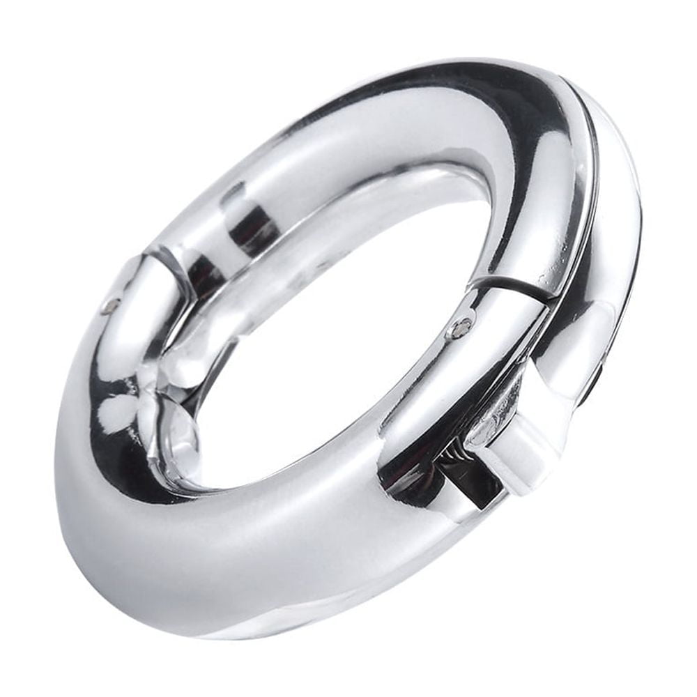 Cock Rings for Men, Testicle Ring Adjustable Diameter 30-50 mm, Metal ...