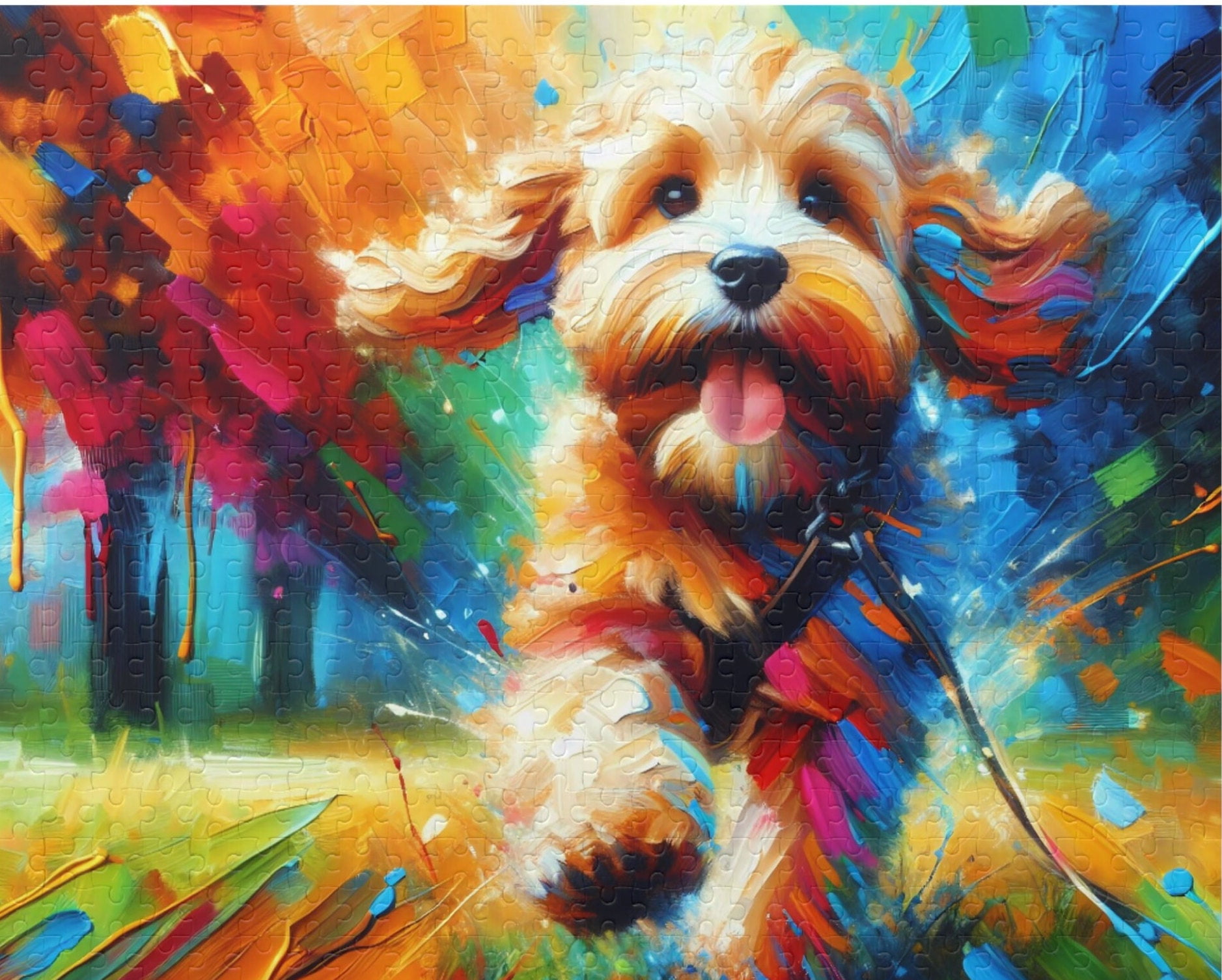Cockapoo Puzzle, 500 Pieces Jigsaw Dog Owner, Cockapoo Lovers, Jigsaw ...