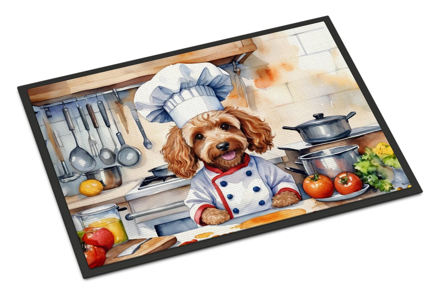 Cockapoo The Chef Doormat Front Door Mat Indoor Rugs for Entryway, Non ...