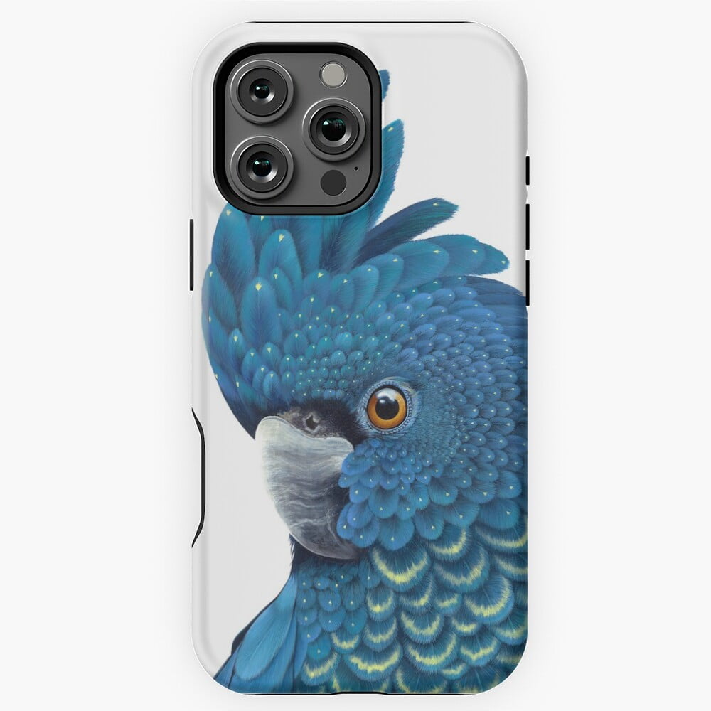 Cockatoo Calyptorhynchus Banksii Bird Art Phone Case Compatible iPhone ...