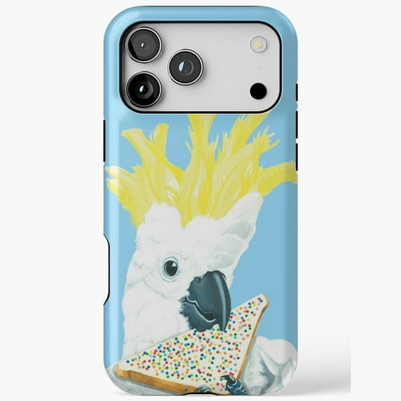 Cockatoo Fairy Bread Whimsical Illustration Art Phone Case Compatible ...