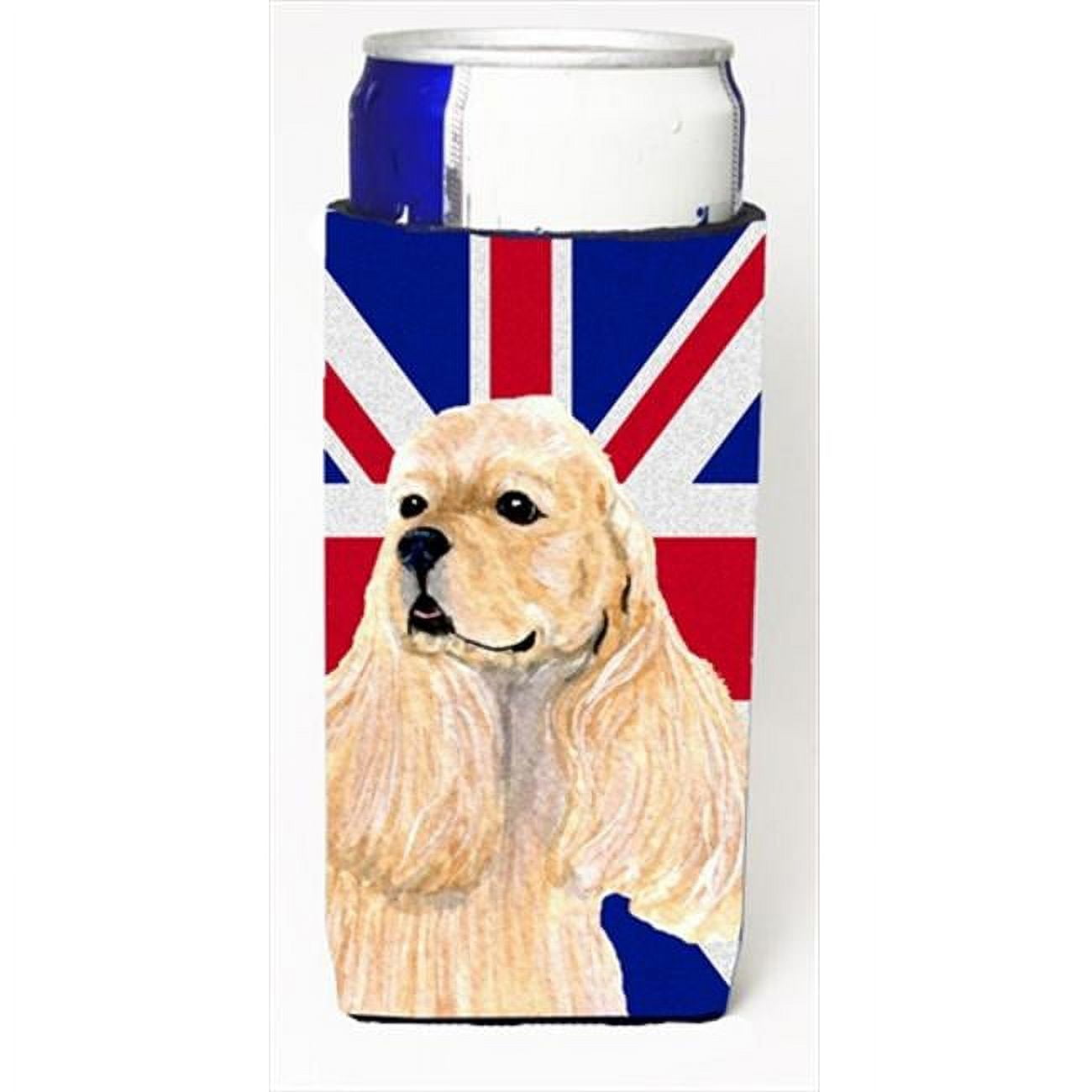 Cocker Spaniel Buff With English Union Jack British Flag Michelob Ultra ...
