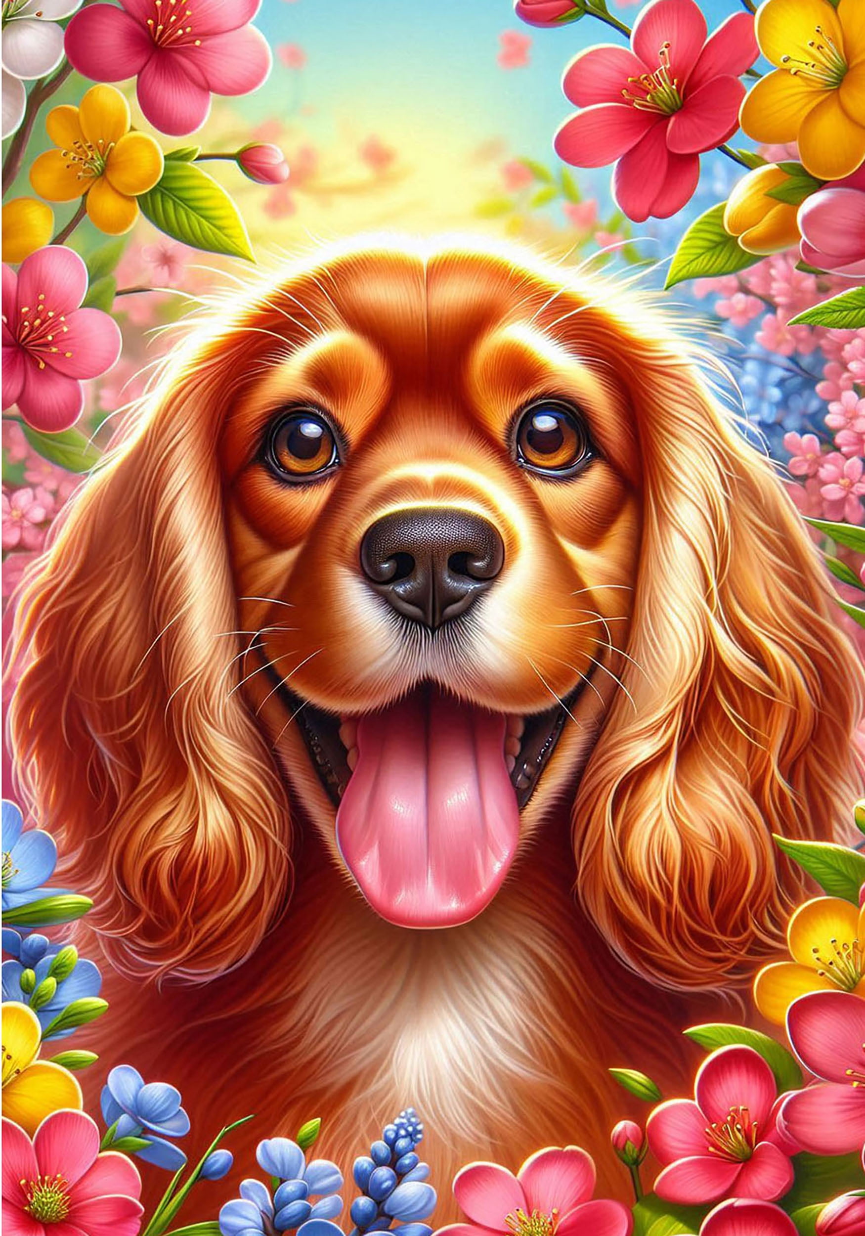 Cocker Spaniel Chocolate - Best of Breed DCR Spring II Outdoor House ...