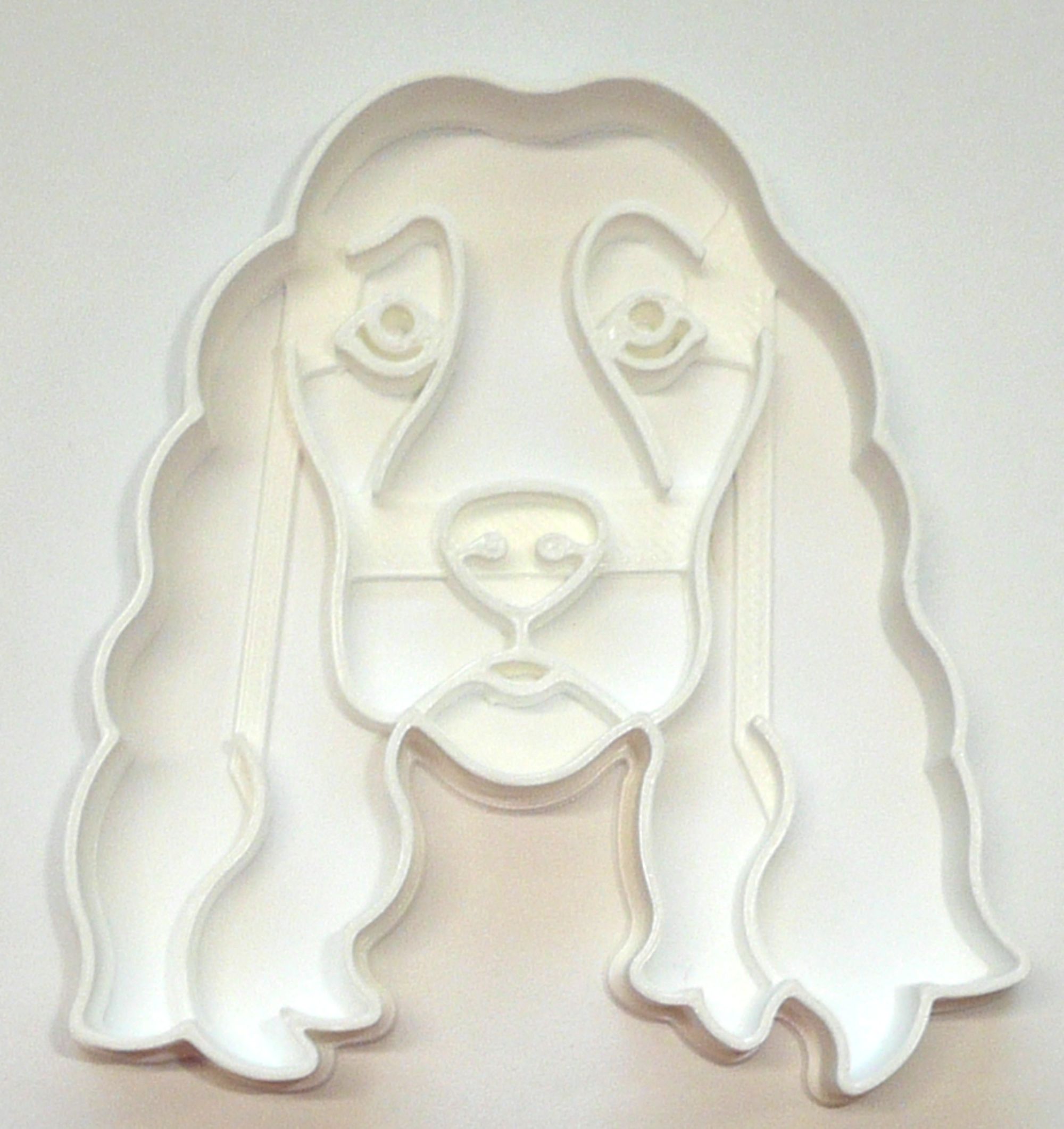 Cocker Spaniel Dog Face Detailed Sporting Breed Cookie Cutter USA ...