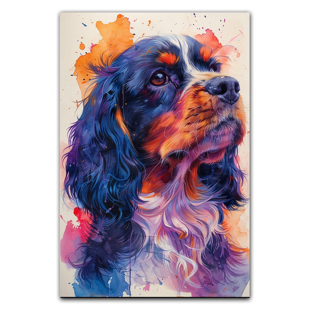 Cocker Spaniel Dog Wall Art Cocker Spaniel Picture Poster Print Funny ...
