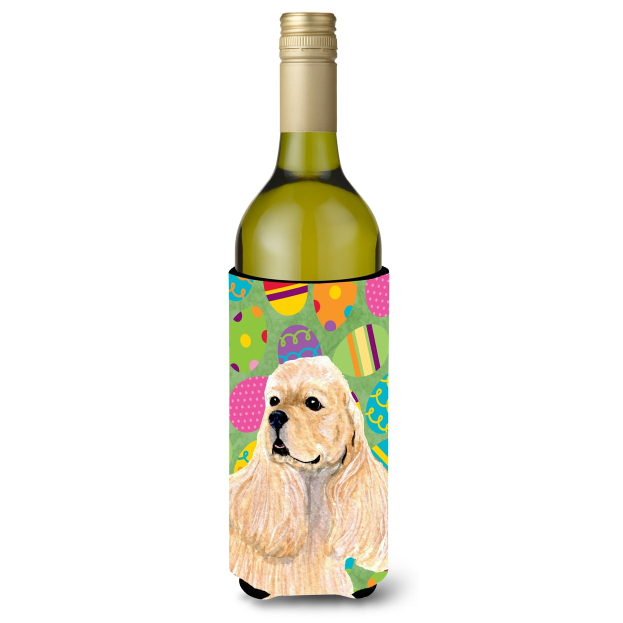 Cocker Spaniel Easter Eggtravaganza Wine Bottle Hugger - Walmart.com