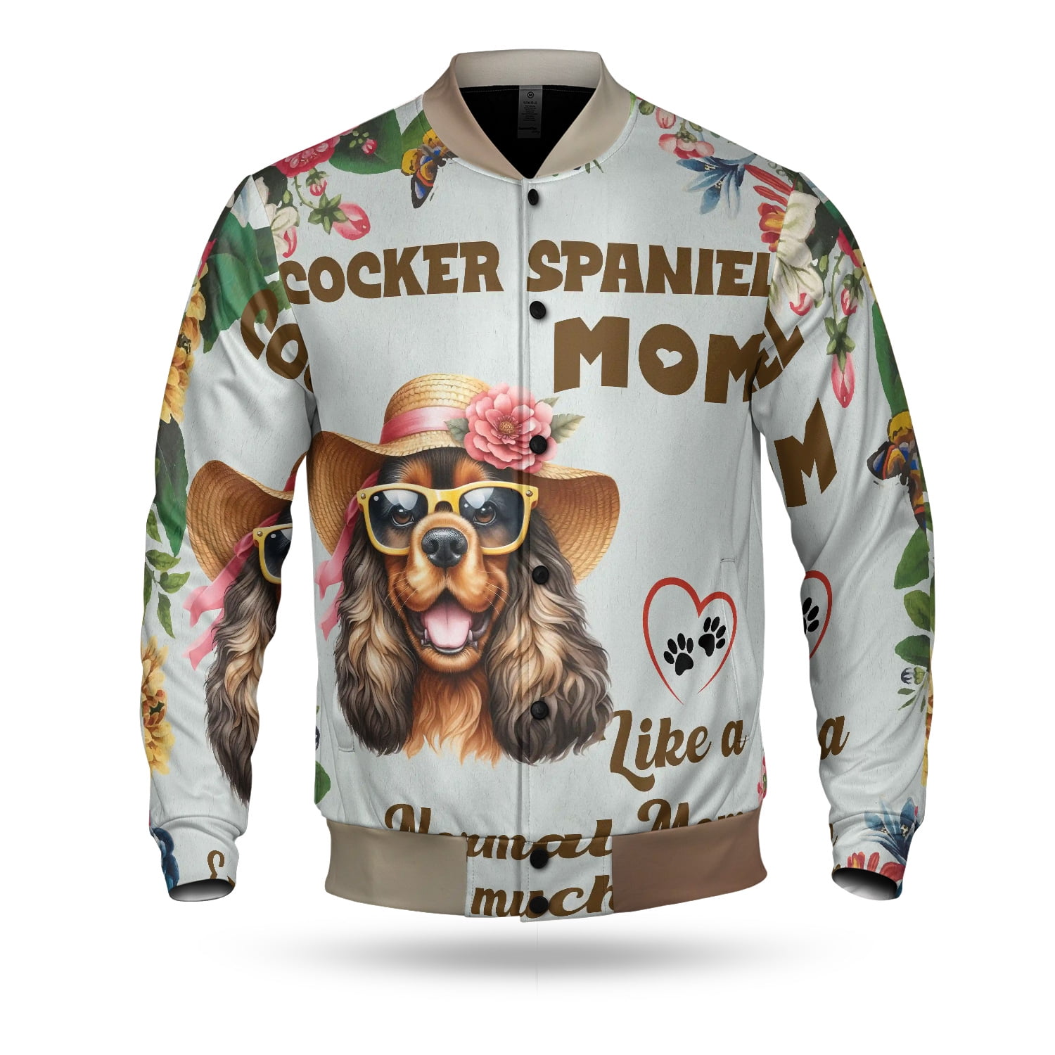 Cocker Spaniel Mom Like a Normal Mom Except Much Cooler Happy Mother's ...