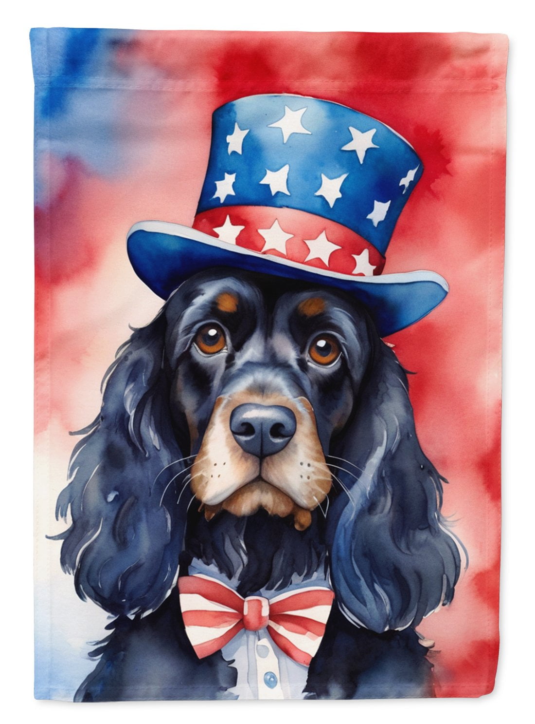 Cocker Spaniel Patriotic American House Flag 28 in x 40 in - Walmart.com