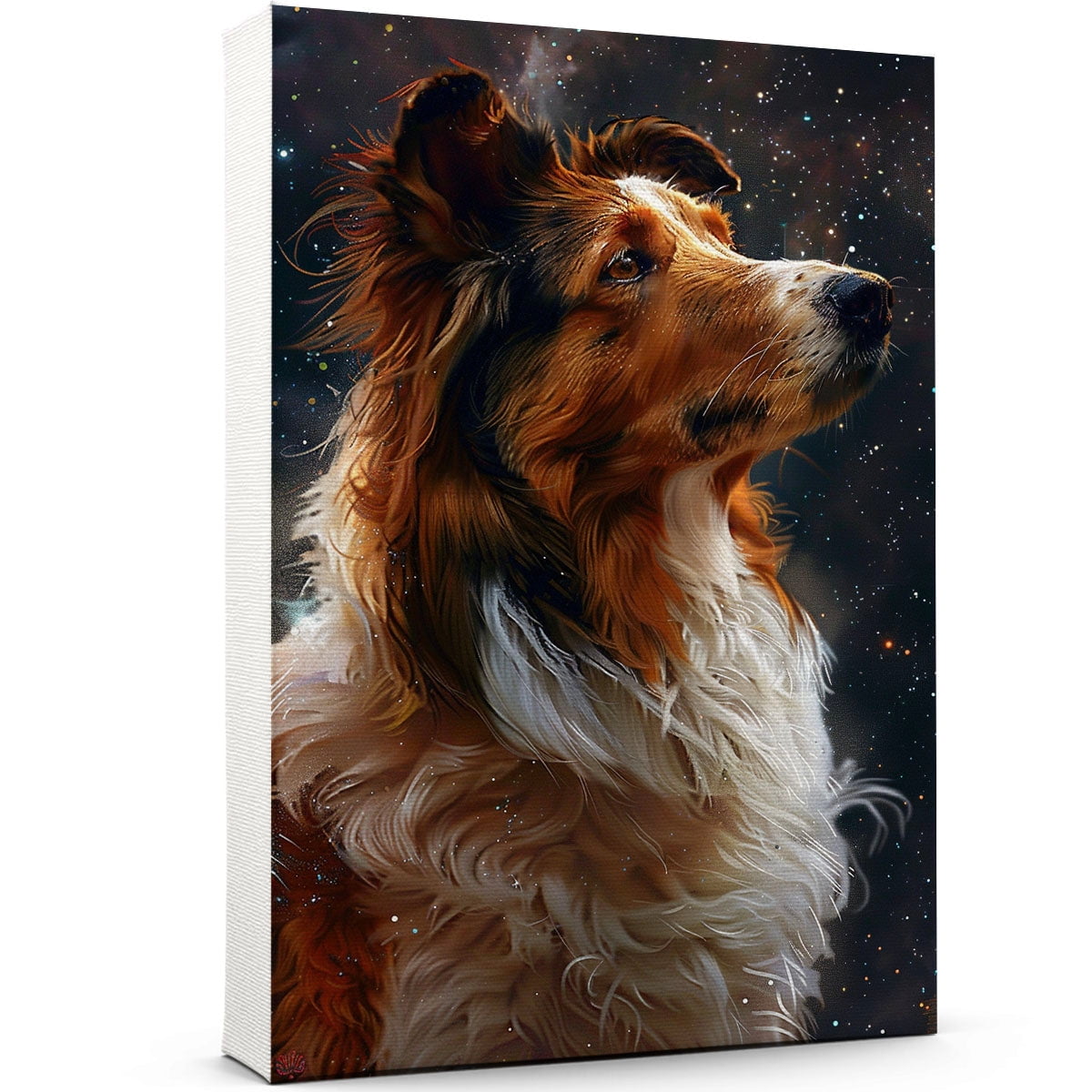 Cocker Spaniel Space Poster Wall Art Funny Dog - Cocker Spaniel Dog ...