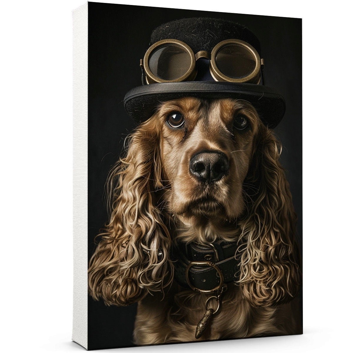Cocker Spaniel Wall Art Dog Canvas Paintting Wall Art Vintage Dog ...