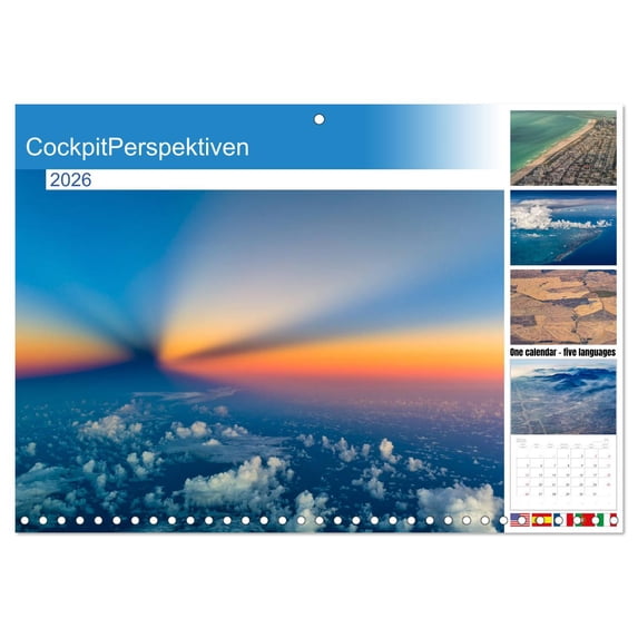 CockpitPerspektiven (Monthly Wall Calendar 2026 11.7 x 16.5 (open ...