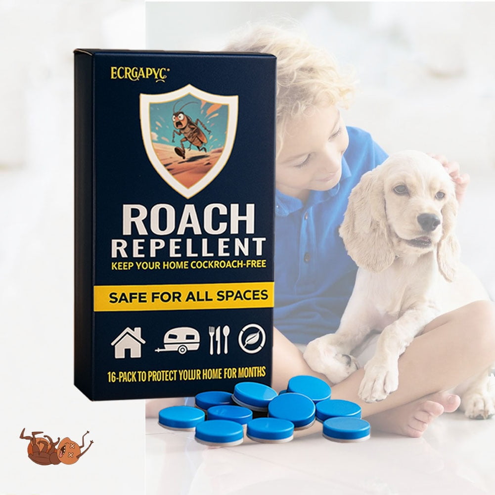 Cockroach Repellent Indoor, Roach Repellent Indoor Pet Safe, Natural ...