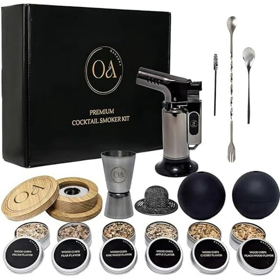 CocktaiL sMOKER kIT - wHISKEY sMOKER kIT WITH tORCH - aLL-iNCLUSIVE ...