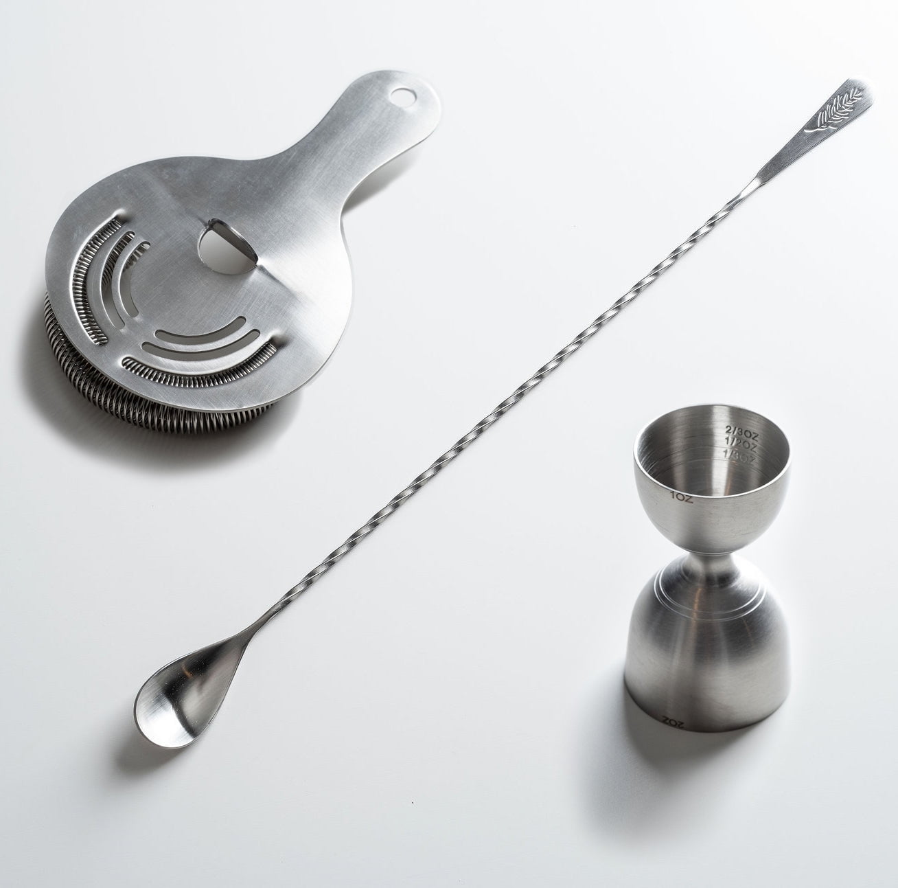 Cocktail 3-piece Barware Tool Set - Walmart Business Supplies