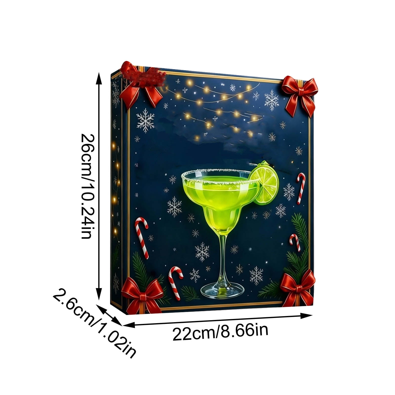 Cocktail Advent Calendar 2025, 24 Days Holiday Countdown Set with ...