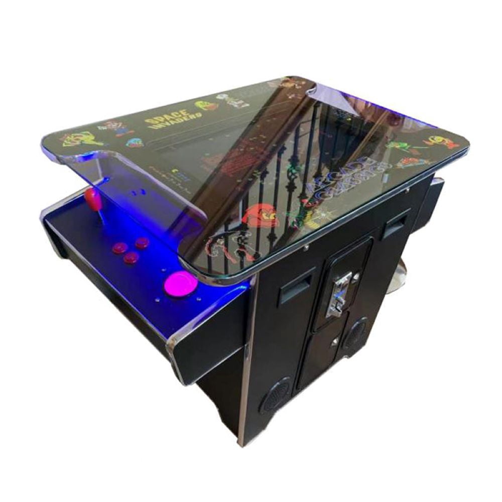 Walmart's Black Retro Cocktail Arcade Machine 412 with Track Ball ...