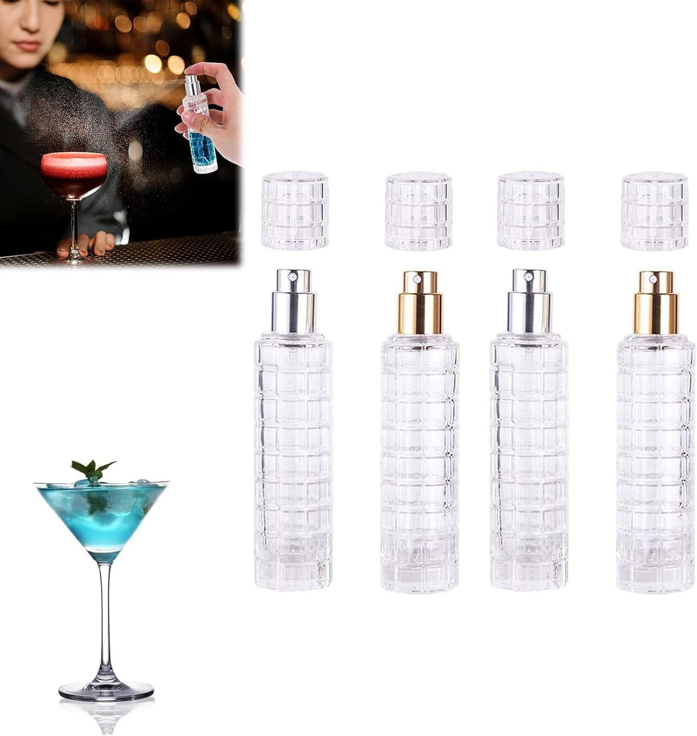 Cocktail Atomizer, Vermouth Spritzer, 30ml Olive Oil Spray Bottle ...