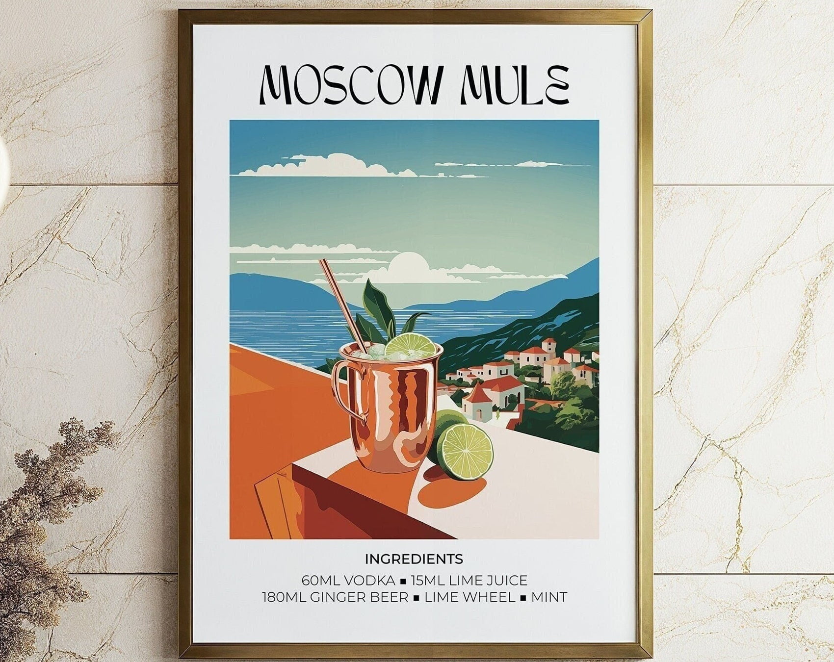 Cocktail Bar Sign for Bar Cart Drink Recipe Sign Drink Signature Recipe ...