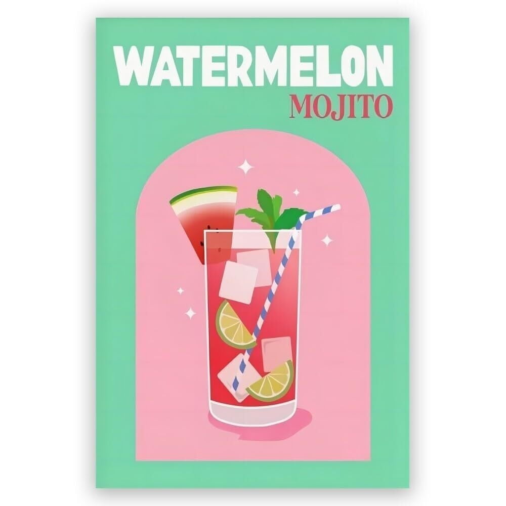 Cocktail Bar Wall Decor Vintage Pornstar Martini Cocktail (6) Posters ...