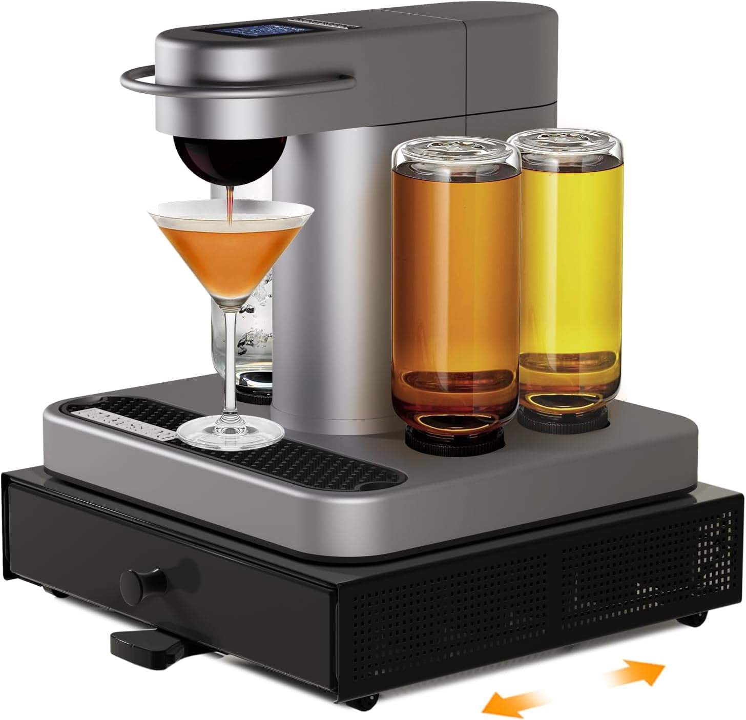 Cocktail Capsule Storage Drawer Organizer - Compatible with Bartesian ...