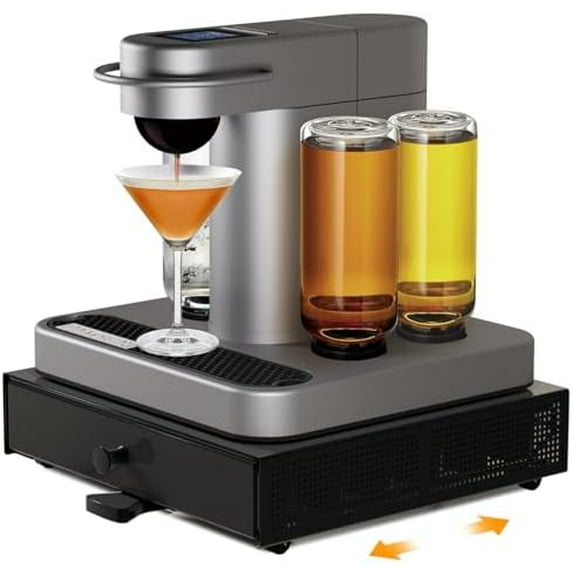 Cocktail Capsule Storage Drawer Organizer – For BEV Black Decker Maker, Holds 36 Capsules – Home ...