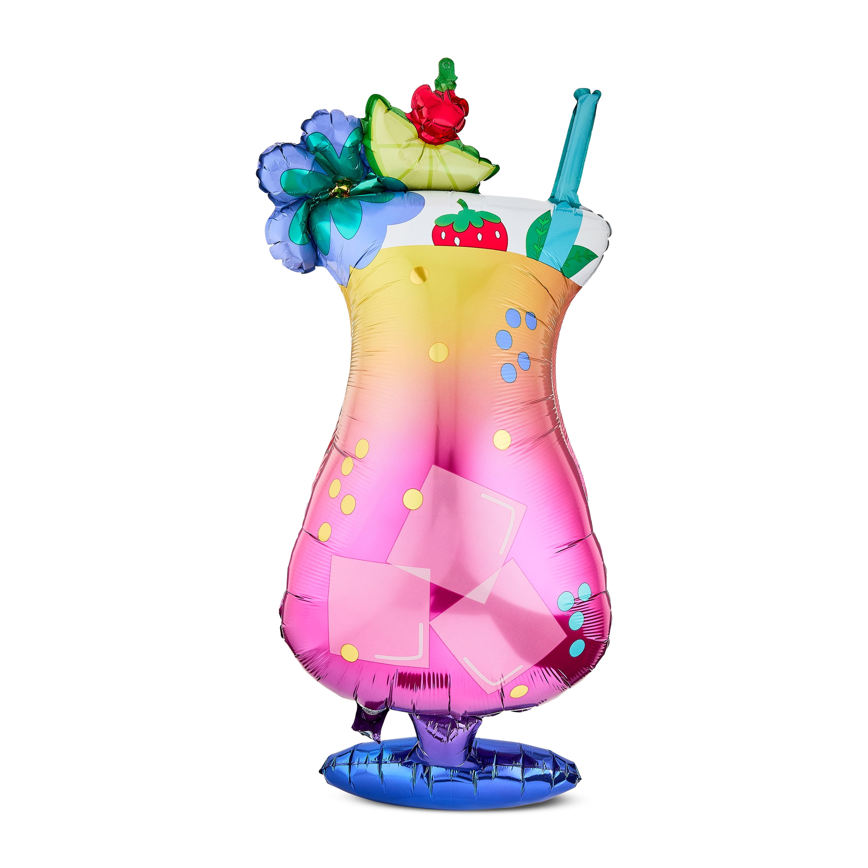 37" Multicolor Cocktail Balloon, by Way To Celebrate - Walmart.com
