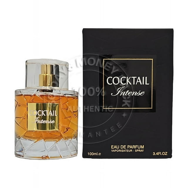 Cocktail Intense by Fragrance World Eau De Parfum Spray (Unisex) 3.4 oz ...