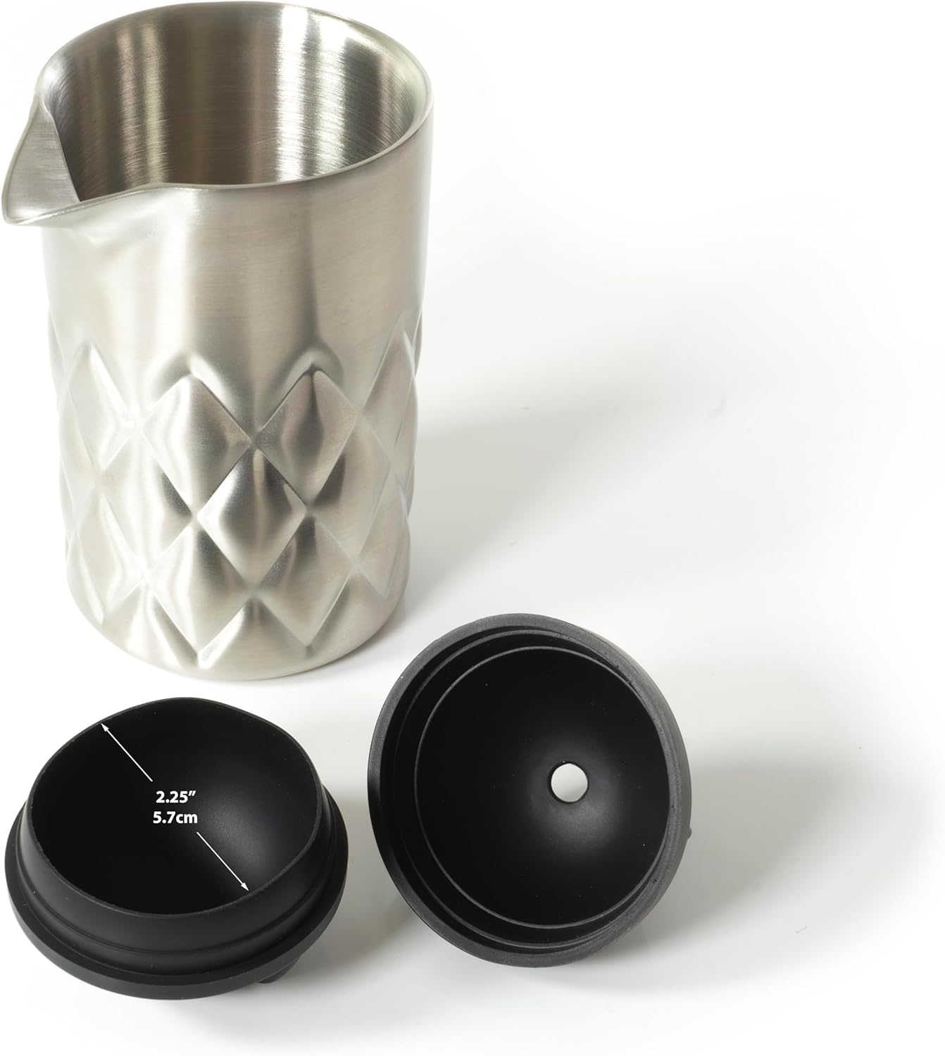 Cocktail Mixing Glass 18 Oz / 540Ml - Large Stainless Steel Martini Stirrin - Walmart.com