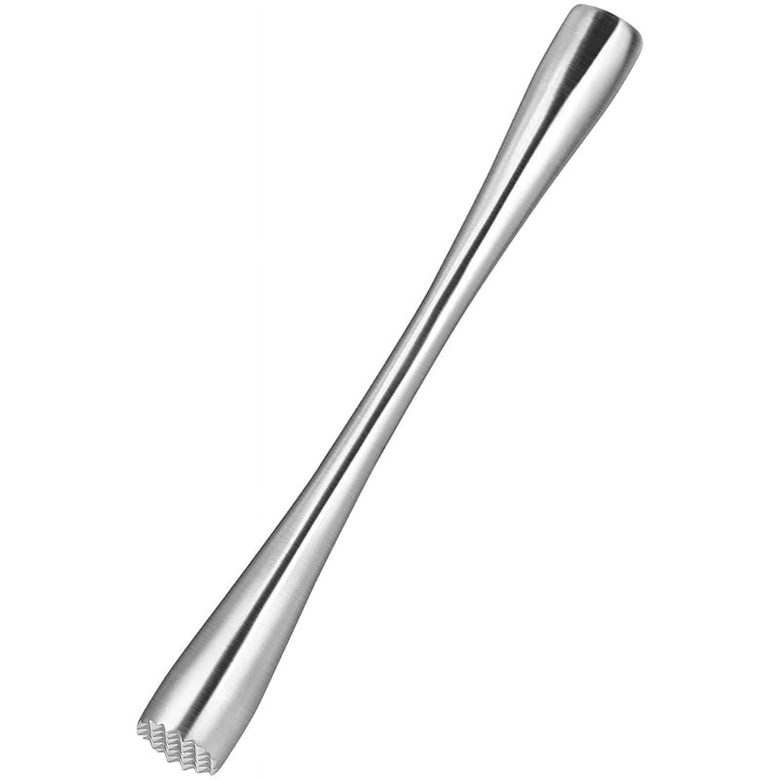 Cocktail Muddler Stainless Steel Lemon Masher Ice for Fresh Fruit Spice ...