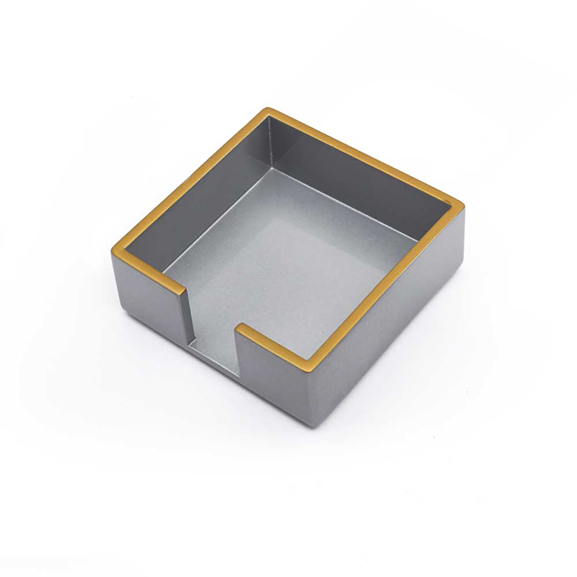 Cocktail Napkin Holder - Paper Beverage Napkin Tray (Silver) - Walmart.com