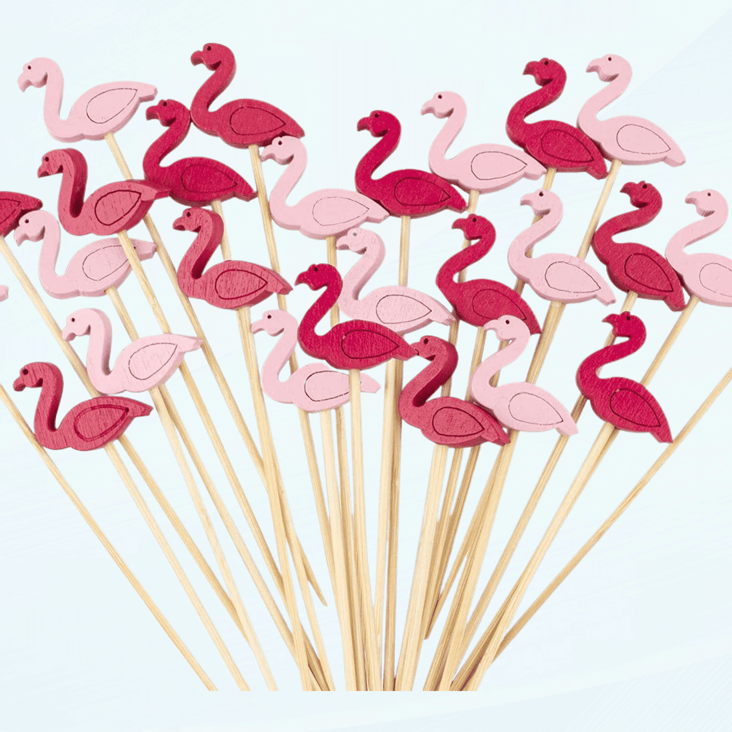 Cocktail Picks - 100 Counts Flamingo Decorative Toothpicks for ...