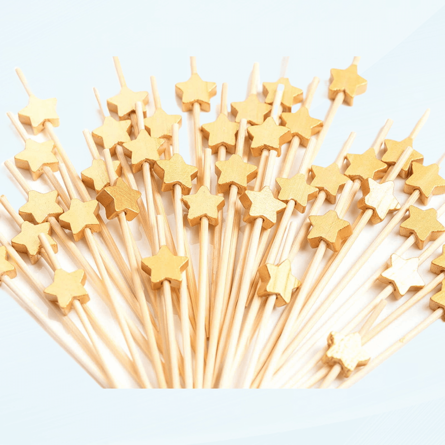 Cocktail Picks 100 Counts Handmade Sticks Wooden Toothpicks Cocktail ...