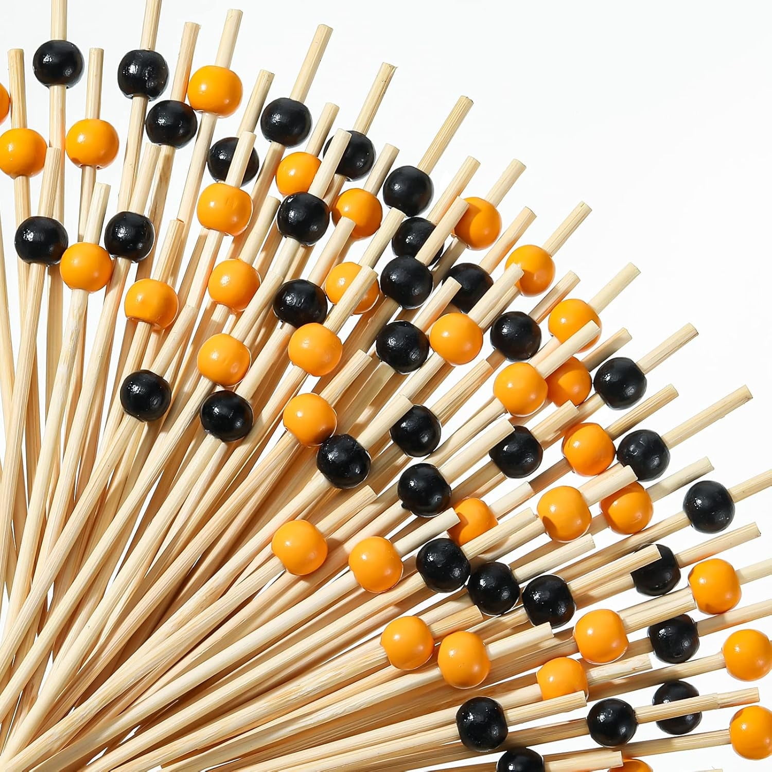 Cocktail Picks 200 Pcs Fancy Toothpicks for Appetizers 4.7 Inch Pearl ...