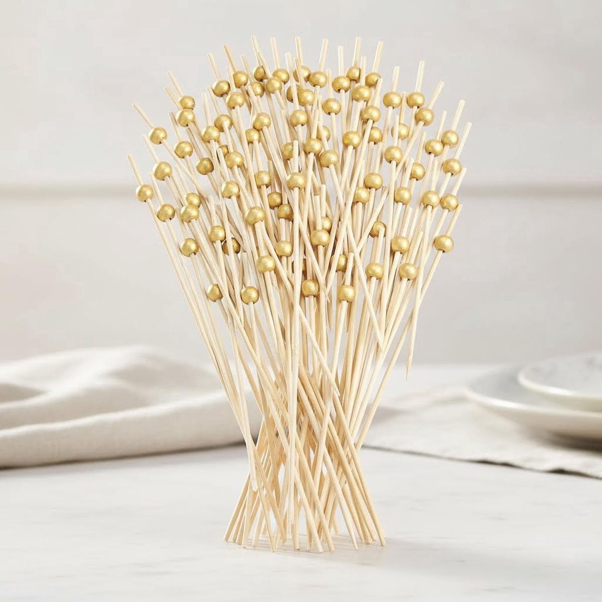Cocktail Picks, Bamboo Toothpicks for Appetizers, Drinks, Desserts ...